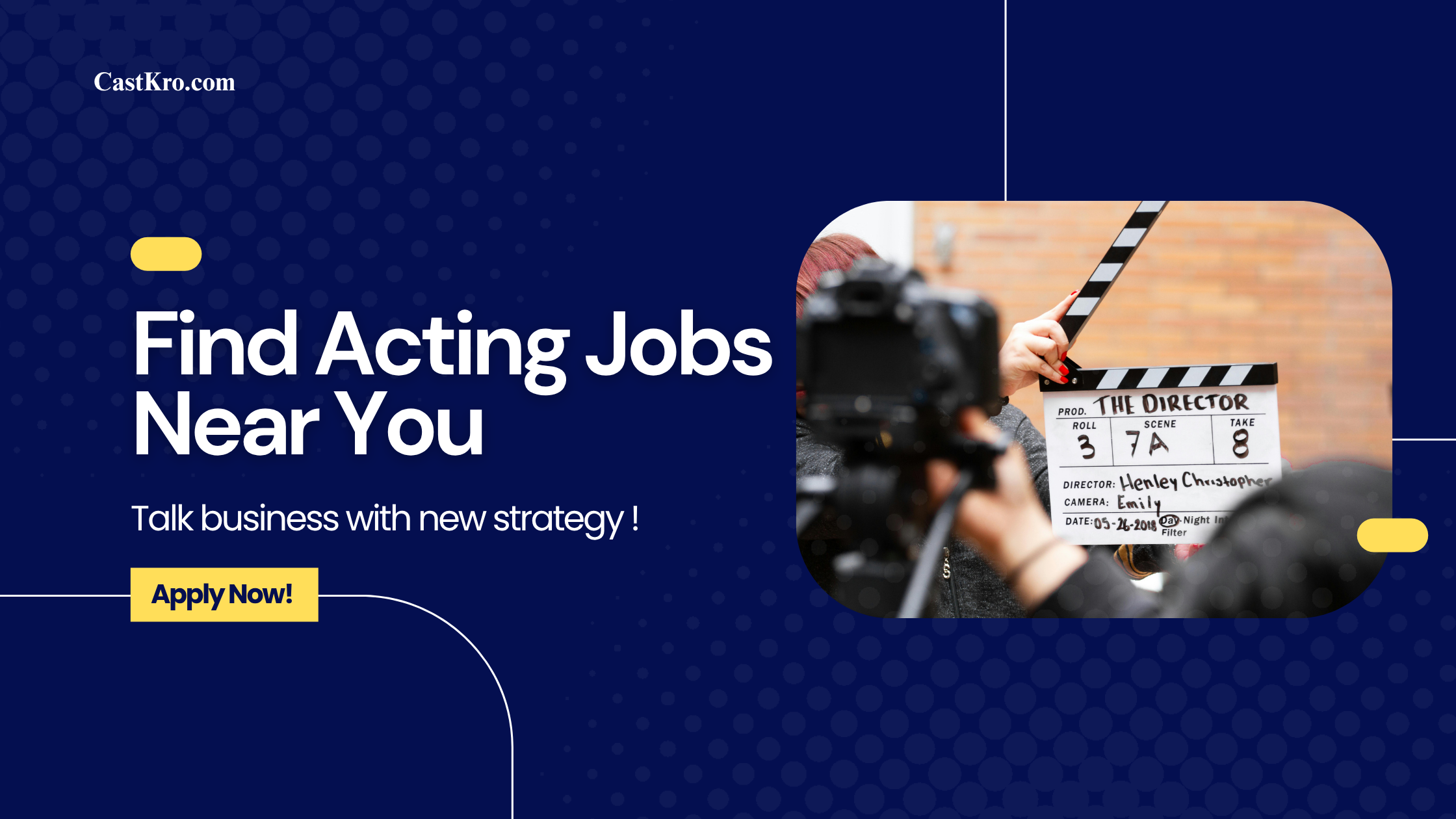Casting Calls Near Me | Find Local Auditions with CastKro